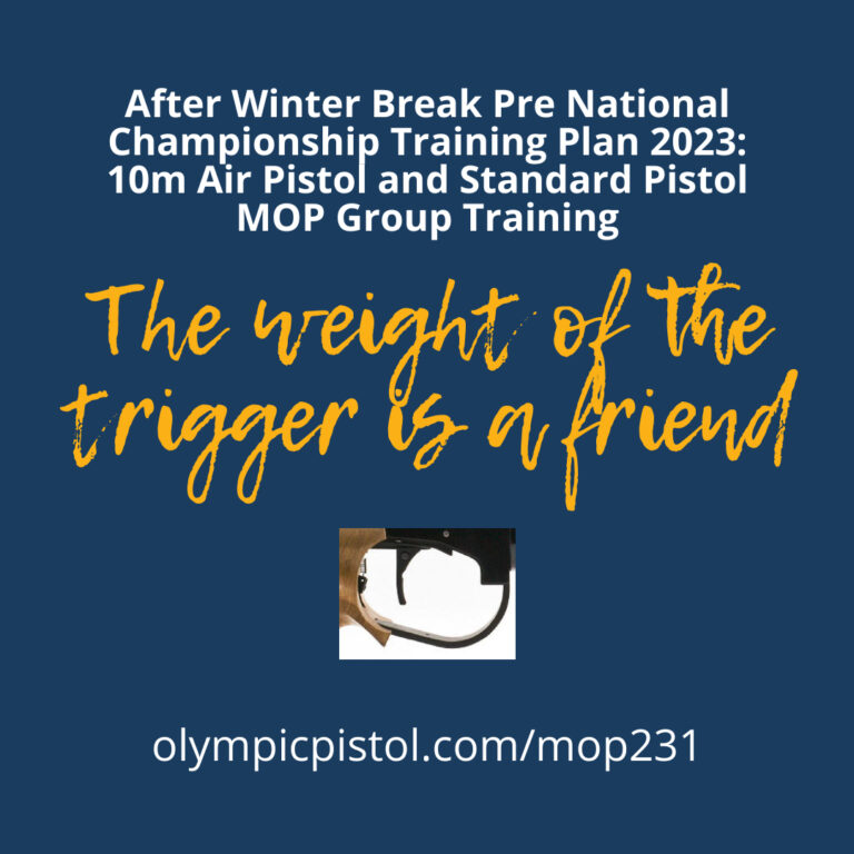 Precision pistol - Olympic Pistol